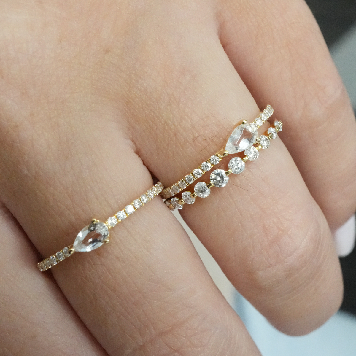 Isse Fine Jewelry | Single Prong Set Diamond Ring